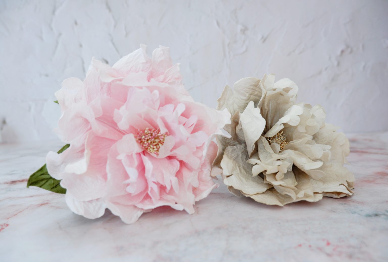 Mulberry paper flowers supplies wedding accessories flower crown and ...